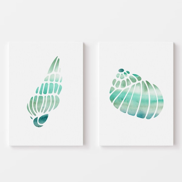 Seashell Canvas - Etsy