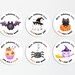 Personalized Teacher Reward Halloween Stickers, Custom Well Done Labels ...
