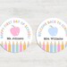 Personalized Welcome Back to School Stickers, First Day of School ...