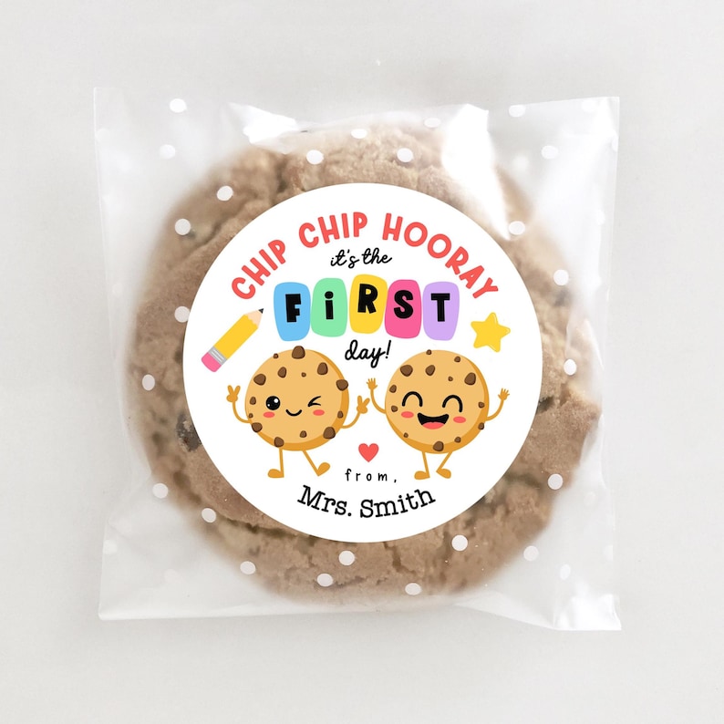 Personalized Back to School Stickers, First Day of School Labels, Kids ...