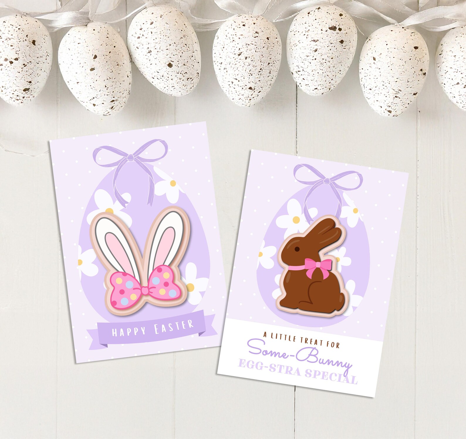 PRINTABLE Easter Cookie Cards, Mini 3.5 X 5 Cookie Card Backers ...