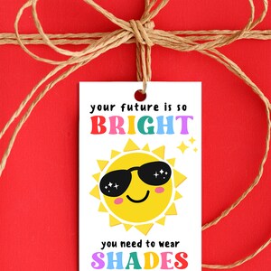 End of School Year Gift Tag PRINTABLE, Digital Summer Break Favors ...
