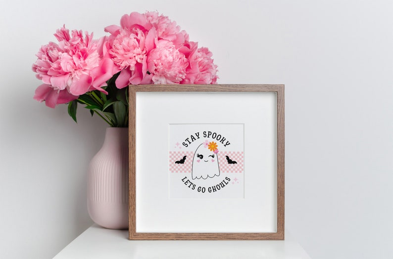 Cute Halloween PRINTABLE, Girls Room Halloween Nursery Art Print, Lets ...