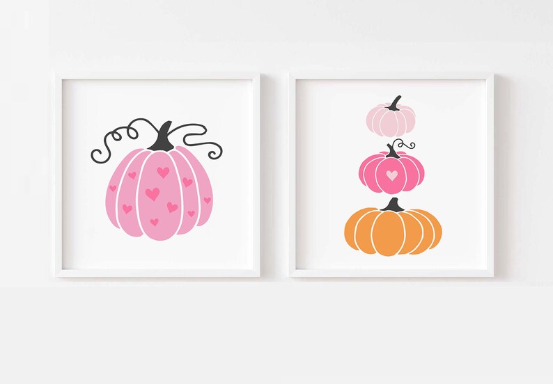 Halloween Nursery Wall Art PRINTABLE, Cute Girls Room Halloween Print ...