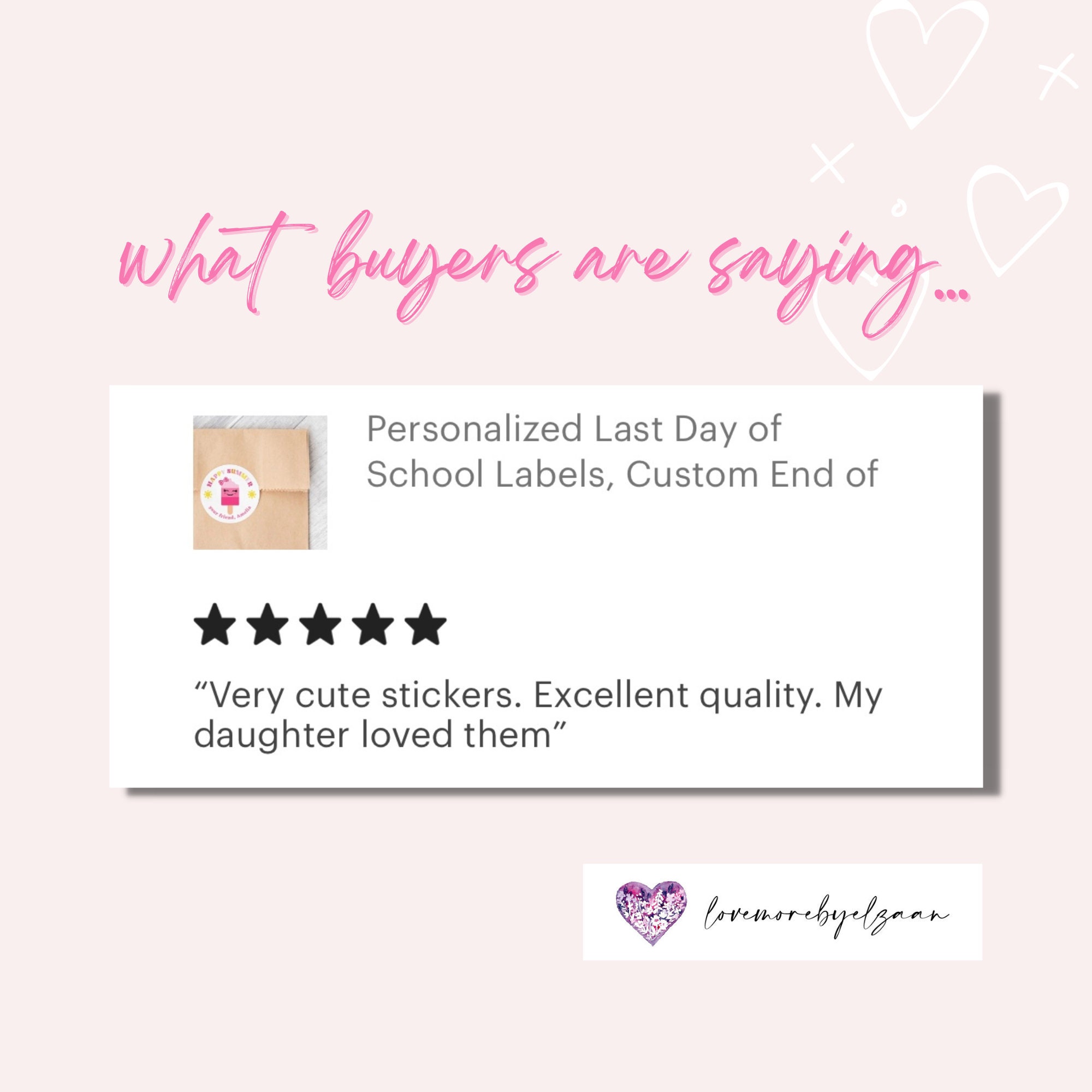 Personalized Last Day of School Labels, Custom End of Year Stickers ...