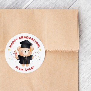 Personalized Graduation Stickers for Kids, Custom Teacher Labels for ...