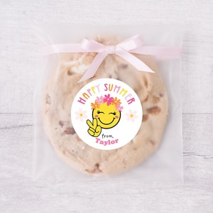 Personalized End of Year Stickers, Summer Break Labels, Kids Last Day ...