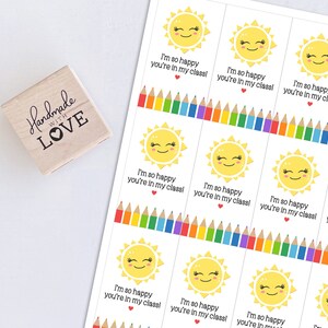 Back to School Gift Tag PRINTABLE, Welcome Back Teacher Class Gifts ...