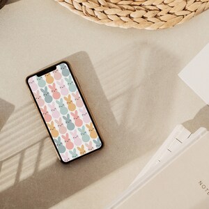 Easter Wallpapers, Cute Boho Bunny Digital Download, Girly Happy Easter ...