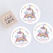 Personalized End of Year Stickers, Unicorn Summer Break Labels, Kids ...