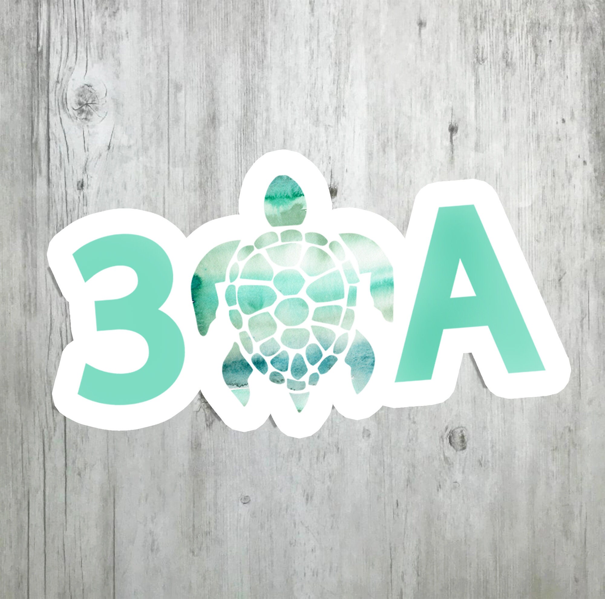 30A Florida Vinyl Sticker Vibrant Emerald Coast Sunshine - Etsy