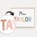 Teacher Name Sign PRINTABLE, Custom Welcome to Class Digital Print ...