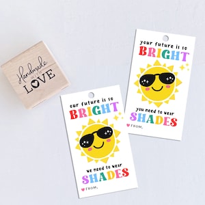 End of School Year Gift Tag PRINTABLE, Digital Summer Break Favors ...