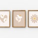Neutral Daisy Nursery Wall Art Dream Big Little One Modern - Etsy