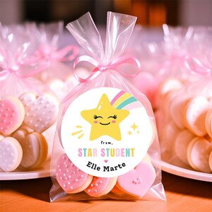 Personalized Star Student Week Stickers, Custom Well Done Labels for ...