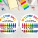 Personalized Back to School Stickers, First Day of School Labels, Kids ...