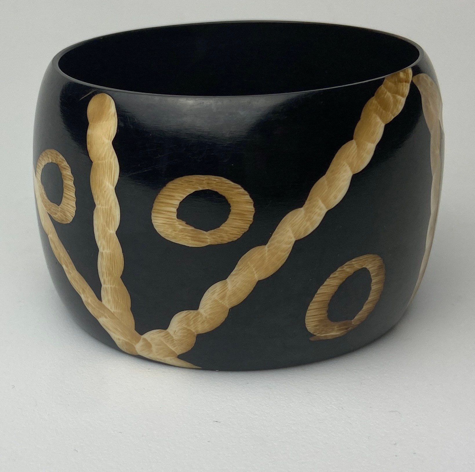 African Cow Horn Thick Bone Bangle From Sierra Leone West Africa 12 - Etsy
