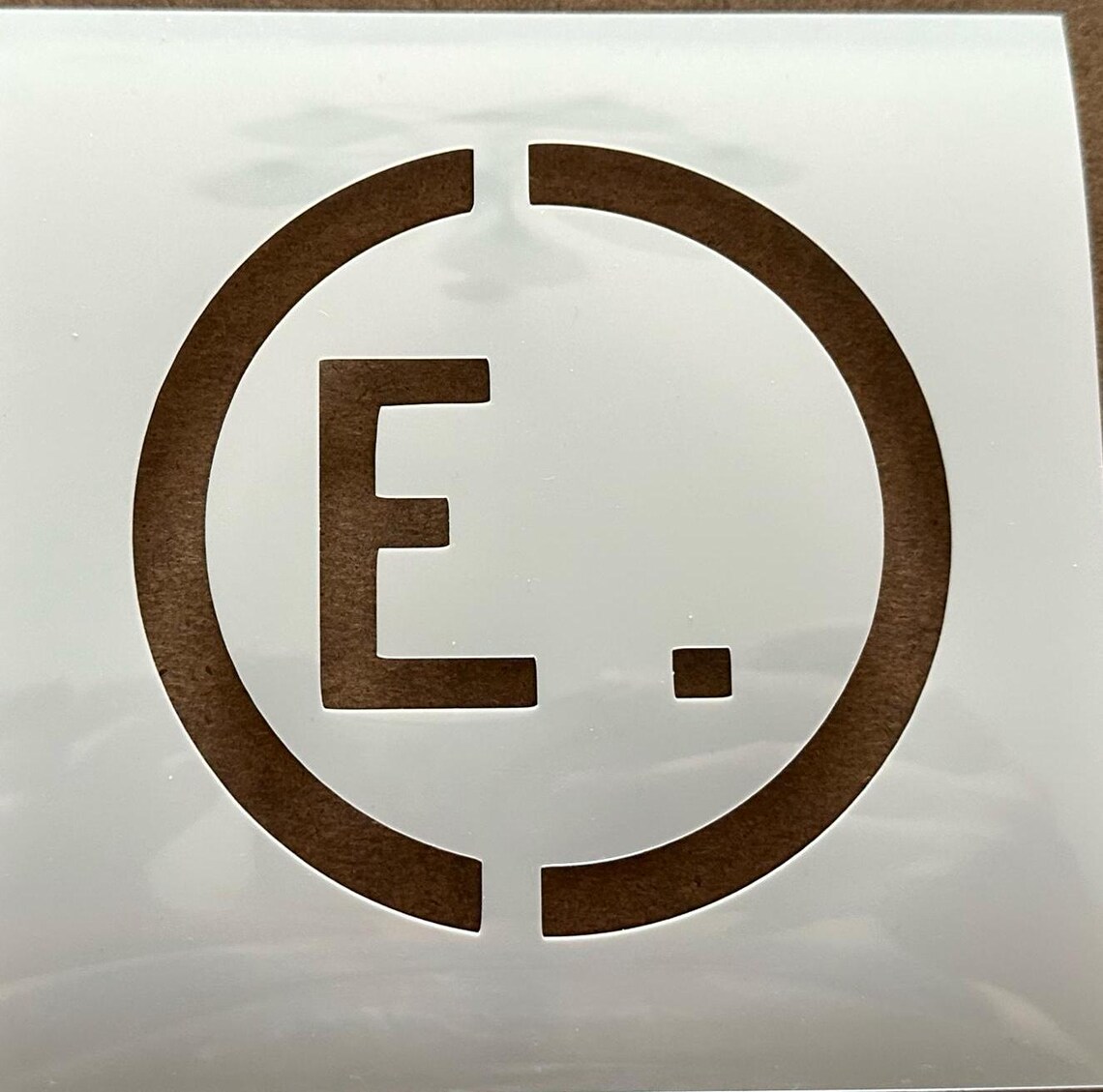 Custom Address Stencil Kit - Curb Stencil - With Charles Du Bois Logo ...