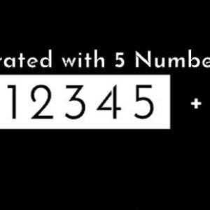 Custom Address Stencil Kit - Curb Stencil - With Charles Du Bois Logo ...