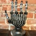 Unique Gift/ Metal Sculpture/ Skeleton/ Hand Sculpture/ Industrial ...