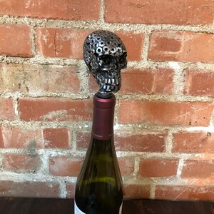 Skull Wine Stopper/ Day of the Dead/ Dia De Los Muertos / Unique Wine ...