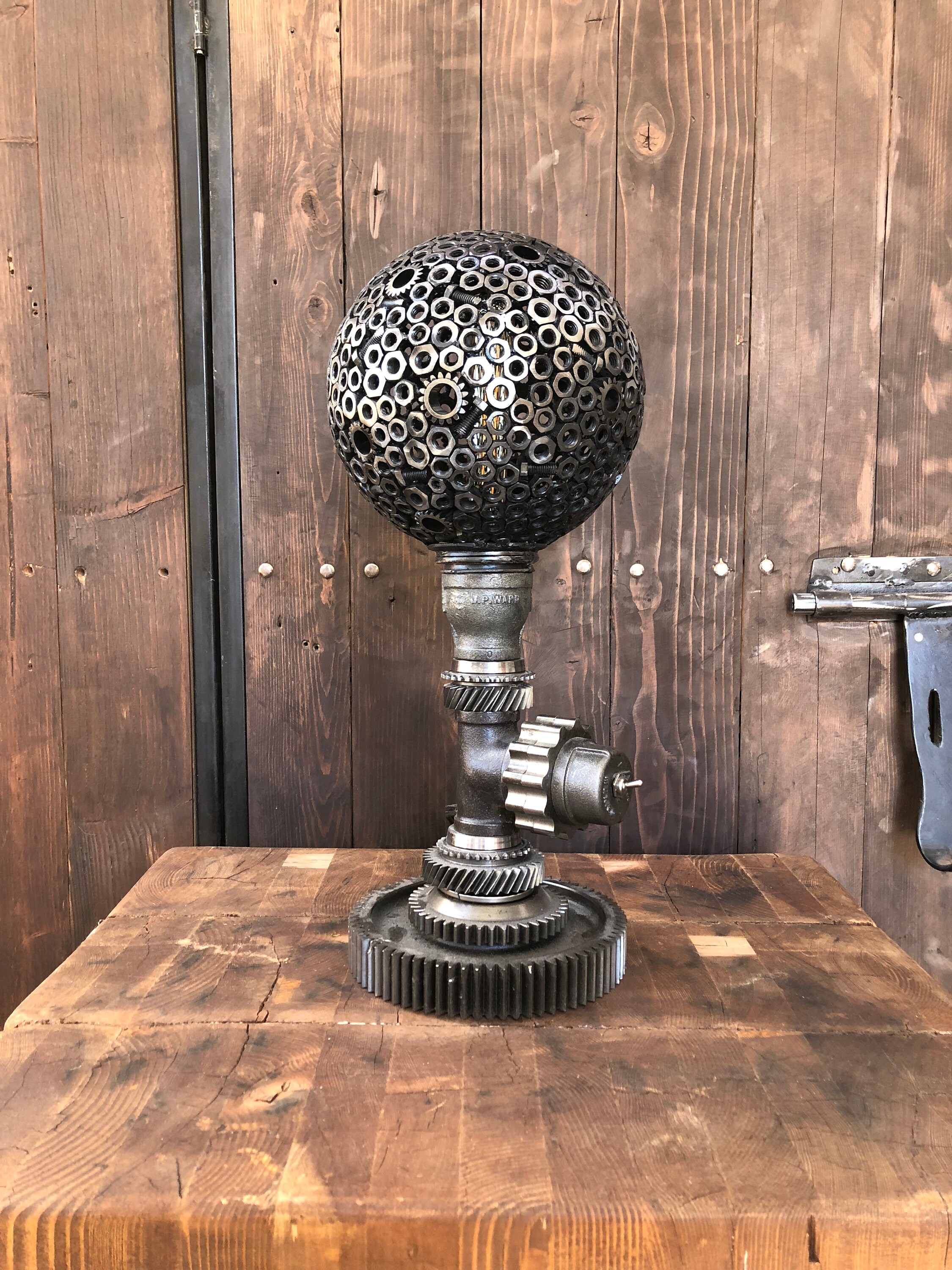 Industrial Lamp/ Steampunk Lamp/ Lamp/ Industrial Decor/ - Etsy