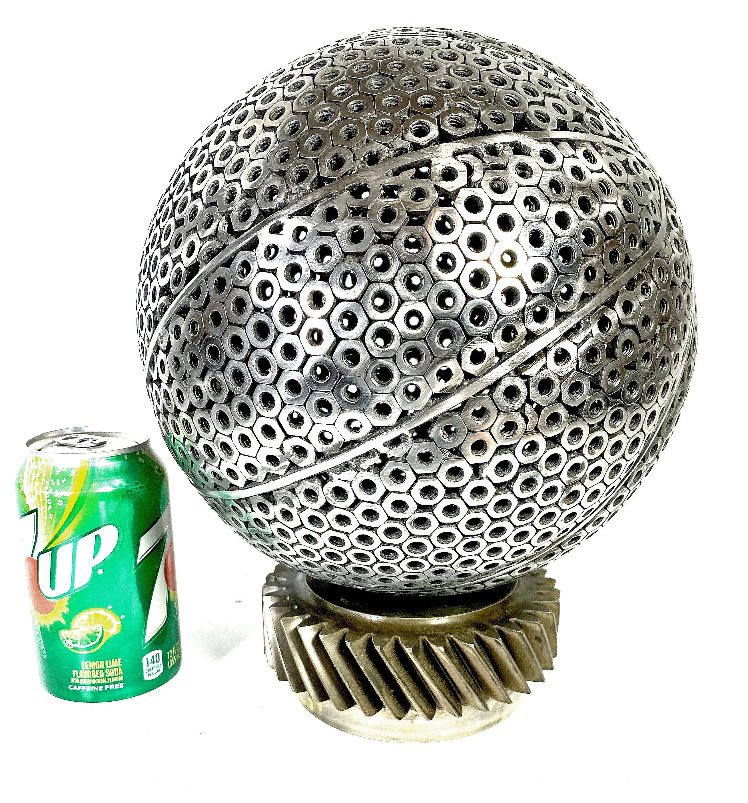 Basketball Basketball Sculpture Industrial Gift Gift | Etsy