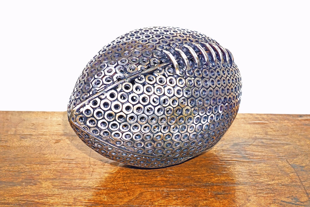 Football Sculpture/ Football Trophy/ Football Christmas Gift/ Football ...