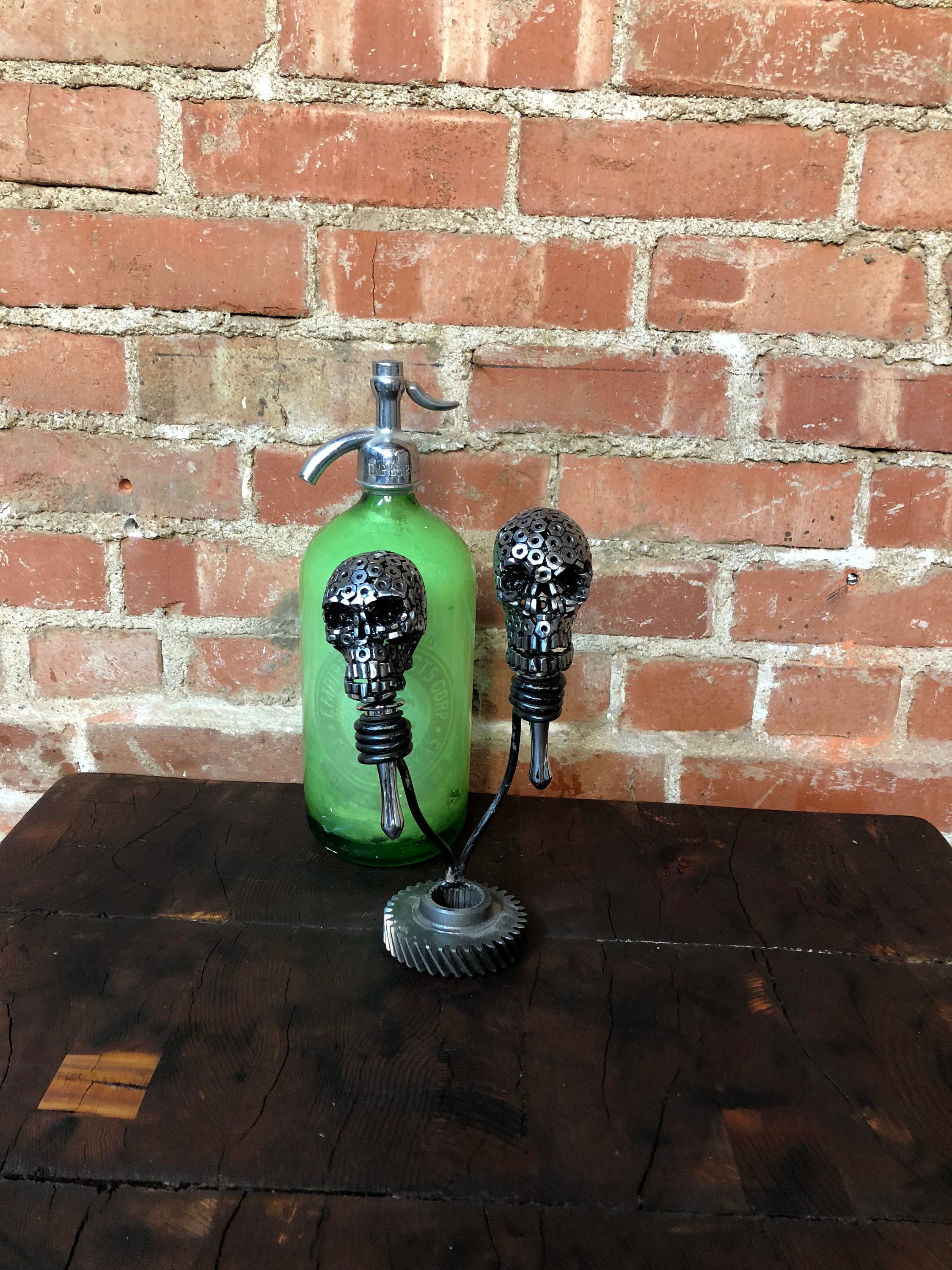 Skull Wine Stopper/ Day of the Dead/ Dia De Los Muertos / - Etsy