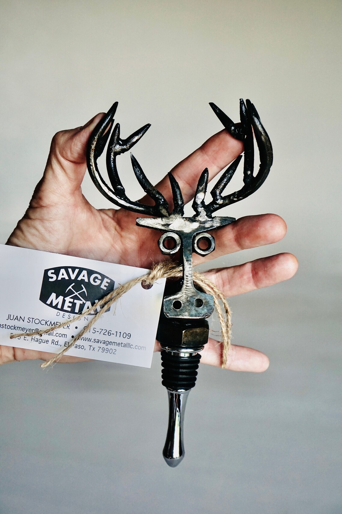 Reindeer/ Quality Wine Stopper/ Unique Wine Gift / Unique - Etsy