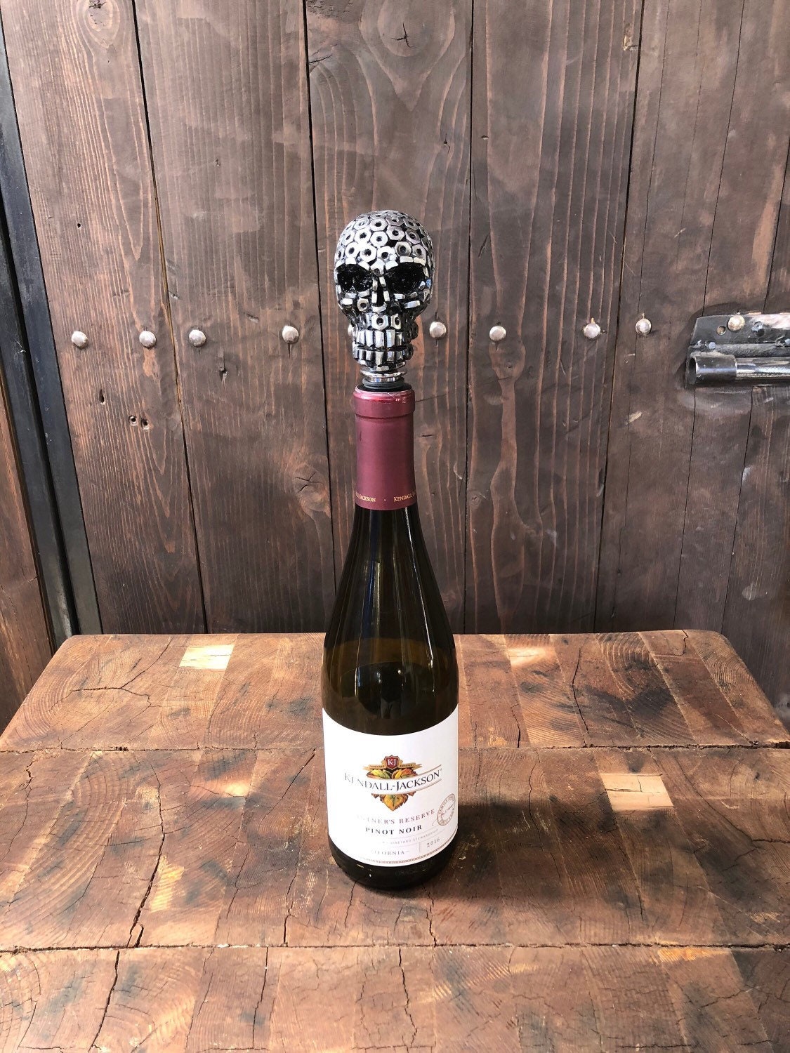 Skull Wine Stopper/ Day of the Dead/ Dia De Los Muertos / Unique Wine ...