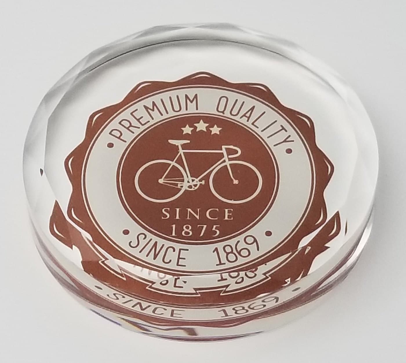 10 Pieces Personalized Crystal Round Paperweight, Free Shipping - Etsy.de