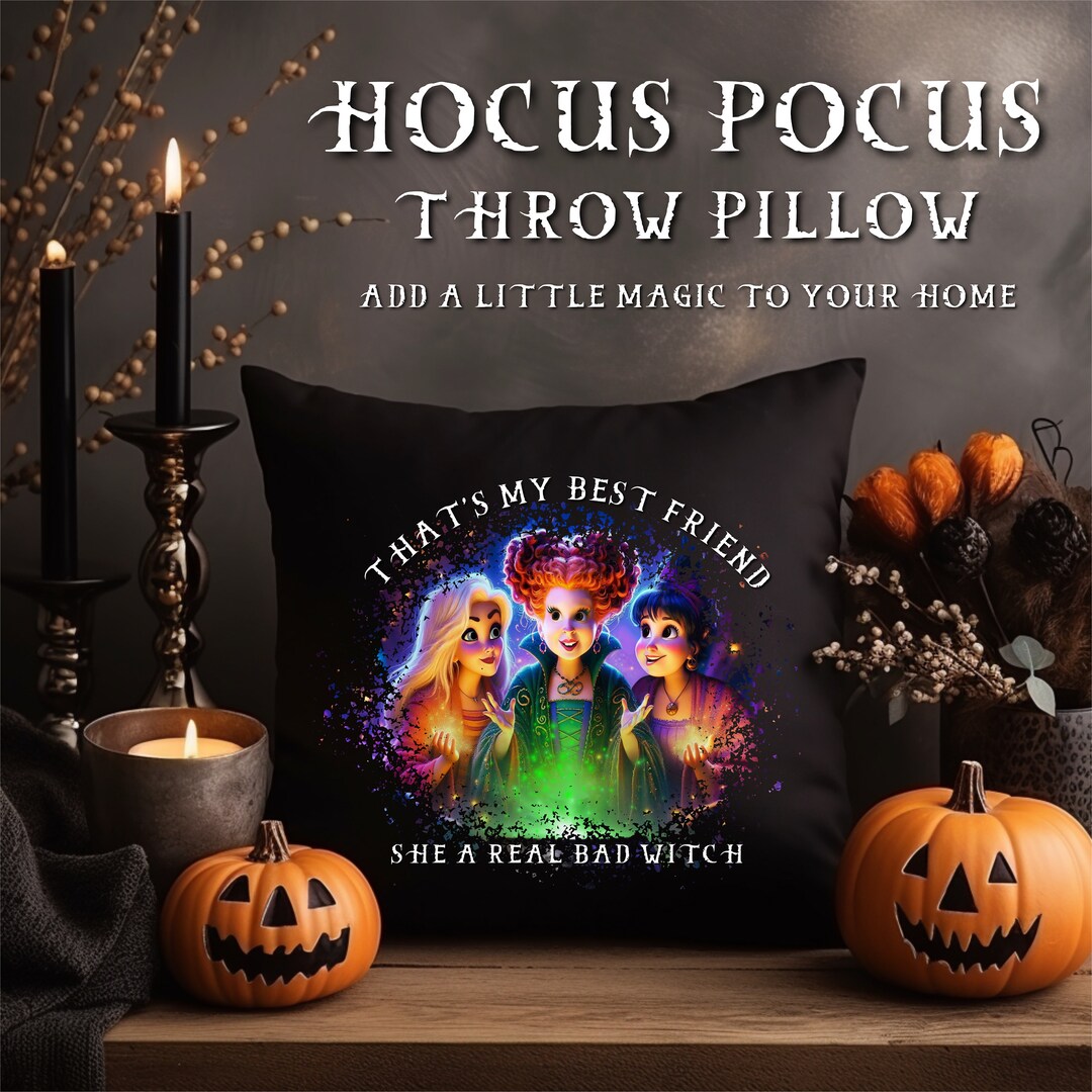 Hocus Pocus Pillow - Etsy