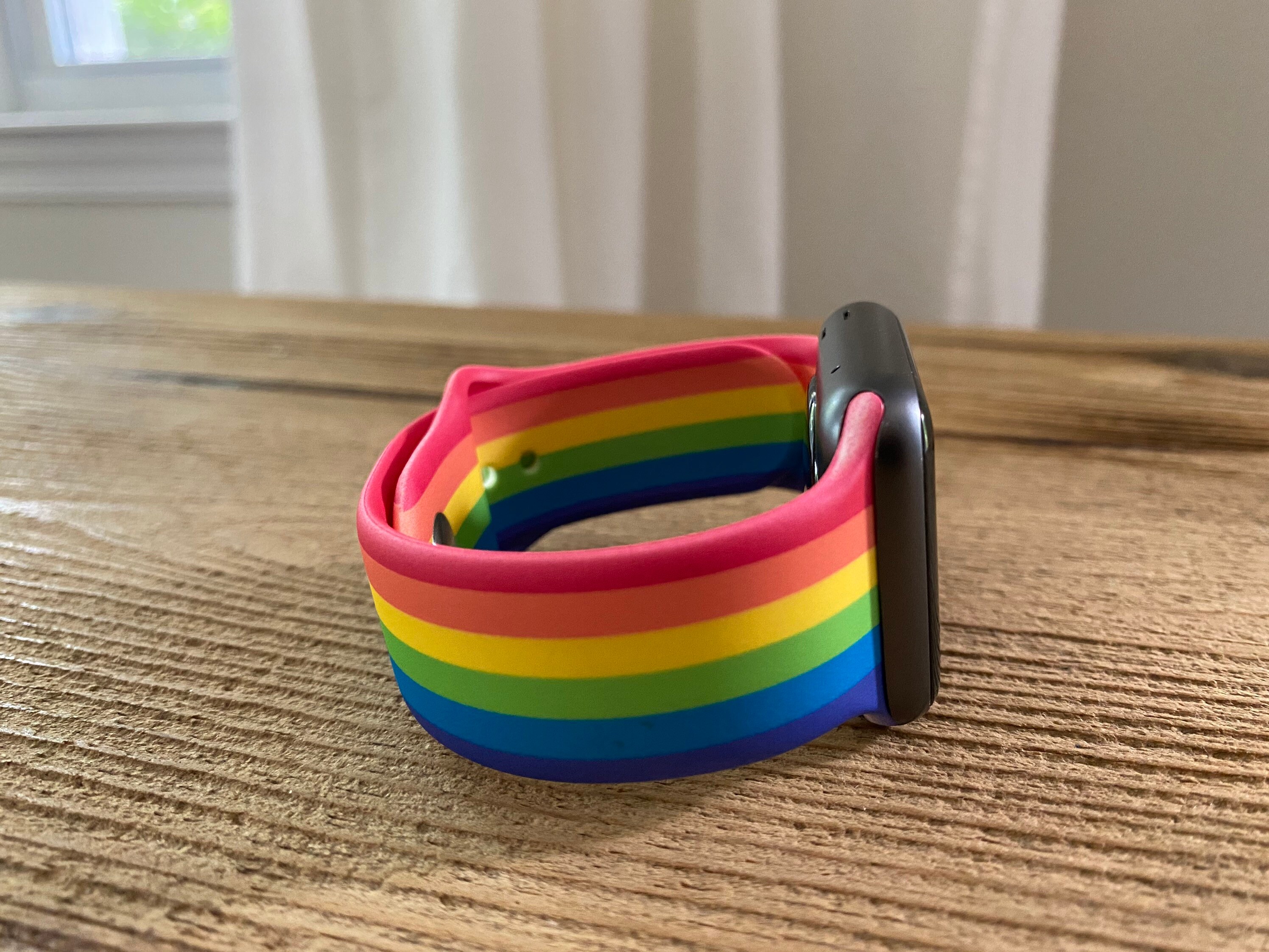 Apple Watch Band Rainbow Gay Pride Equality Stripe 38mm 40mm | Etsy