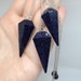 Blue Goldstone Pendulum - Etsy