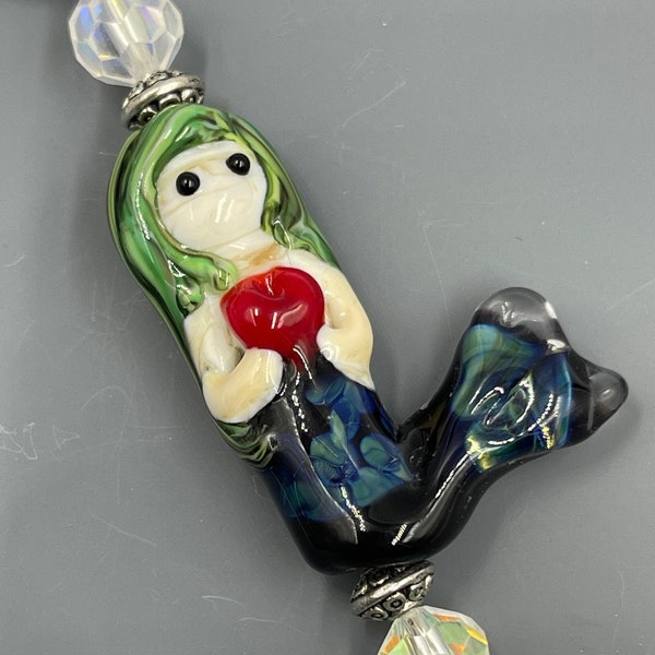 Blown Glass Mermaid - Etsy