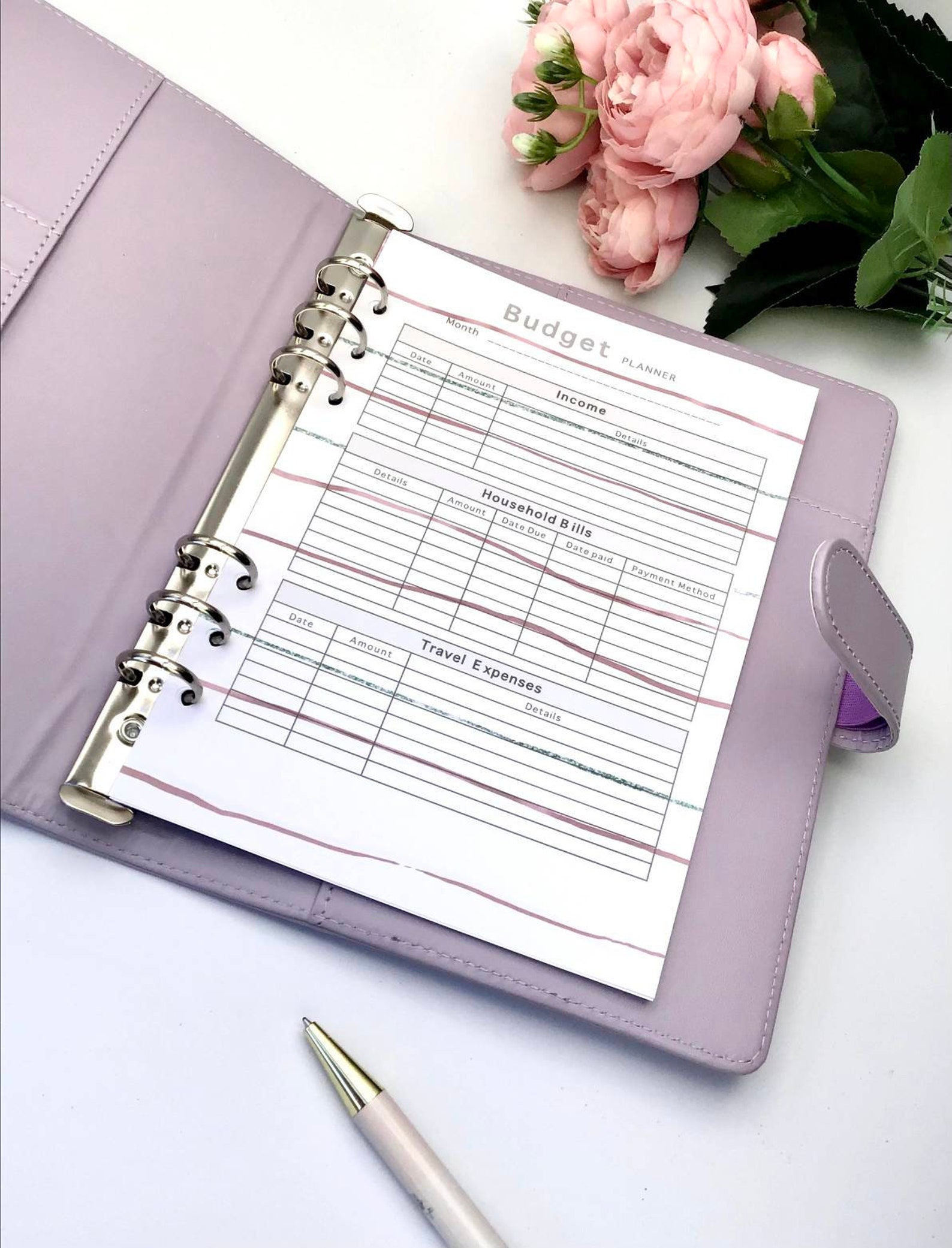 Finance and Budget Planner Personalised Savings and Money - Etsy UK