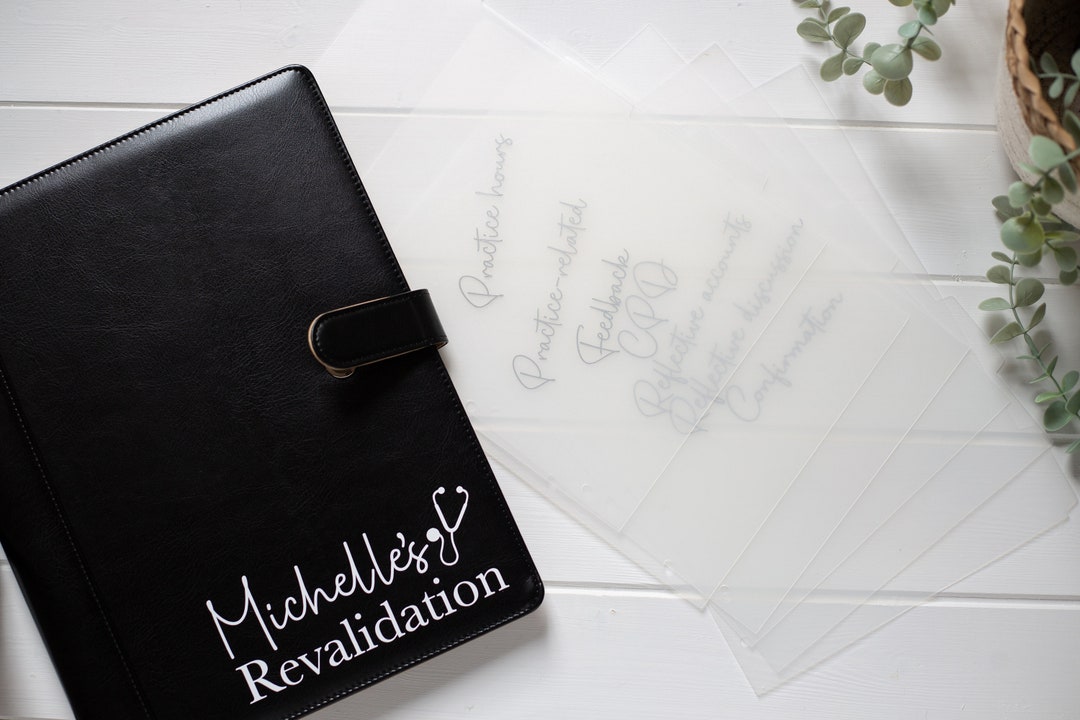 Nursing Revalidation Folder | Nurse Portfolio - Etsy UK