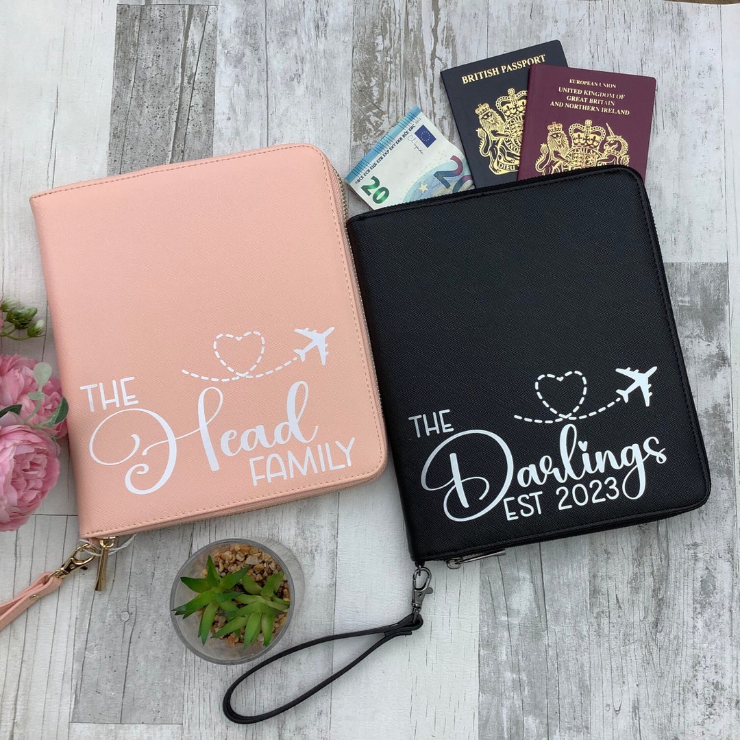 Travel Organiser for Passports and Travel Documents | Family Passport ...