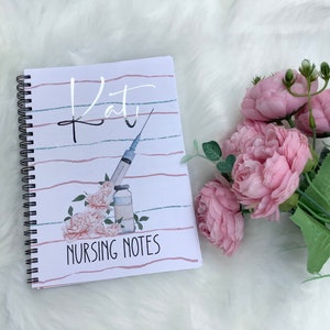Nurse/nursing Notebook Notepad - Etsy