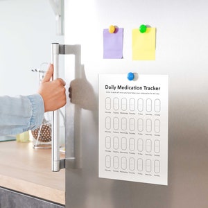 Daily and Weekly Medication Tracker | Printable Tracking Sheet for ...