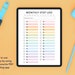 Monthly Step Log Printable | Track Your Daily Steps | Step Tracker ...