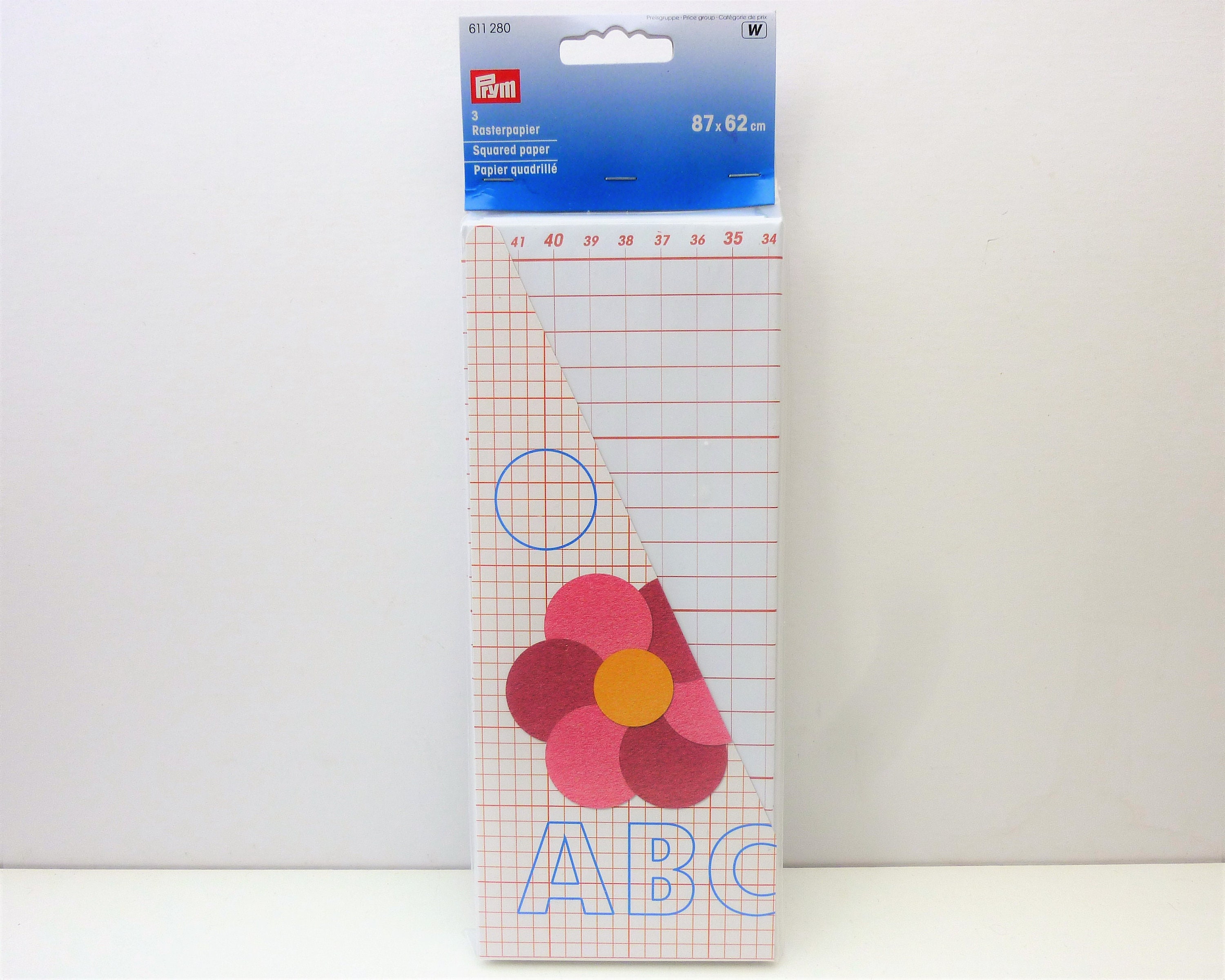 Dressmakers Pattern Paper 3 Sheets of Squared Grid Paper - Etsy UK