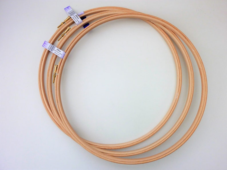 12 Inch Wooden Embroidery Hoop High Quality UK Brand Elbesee - Etsy