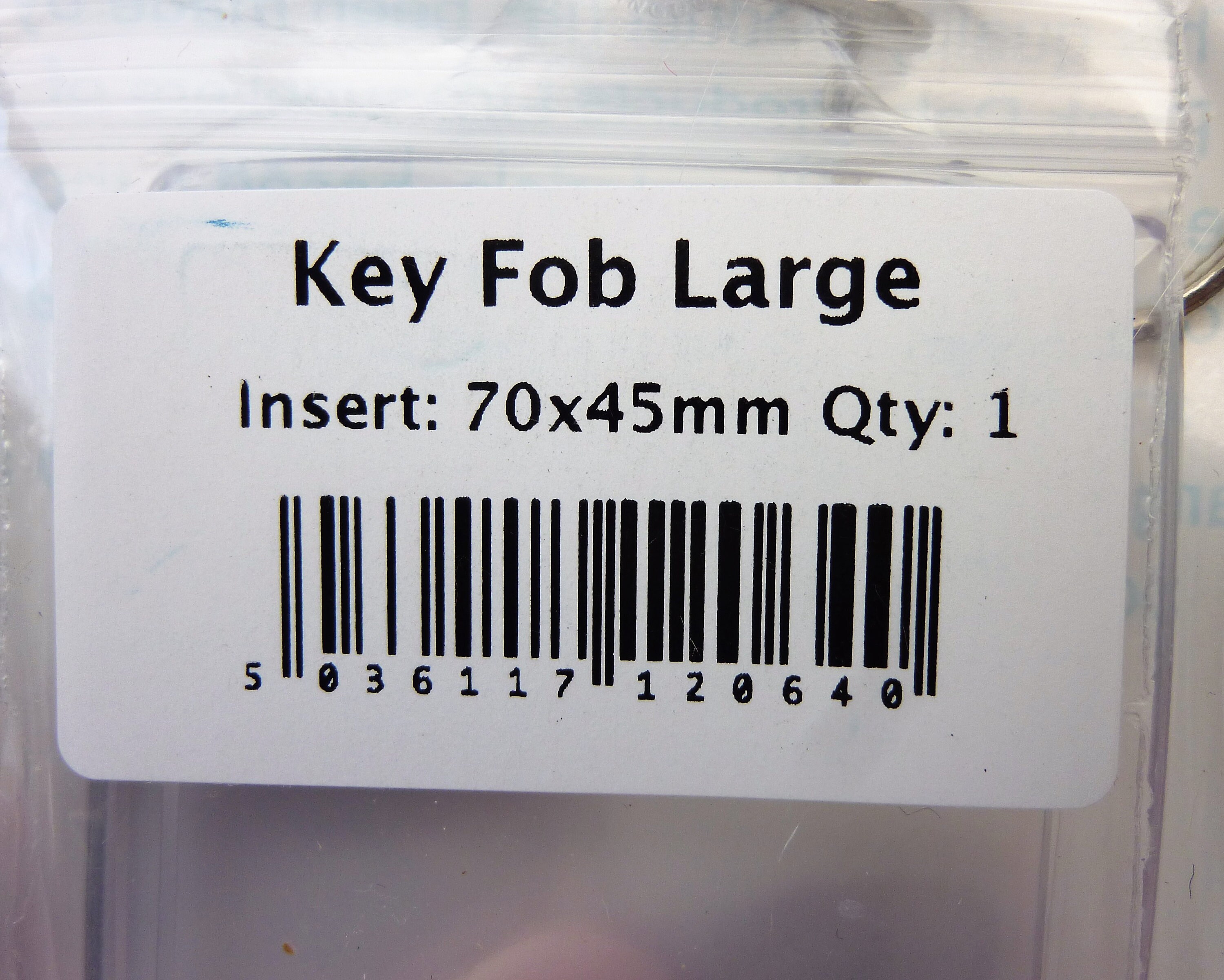 Blank Clear Plastic Key Fob for Photo. Drawing, Childrens Art Work, 70 ...