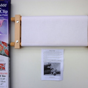 Easy Clip Embroidery Frame: No Sew Stitching Lap Frame - Cross Stitch ...