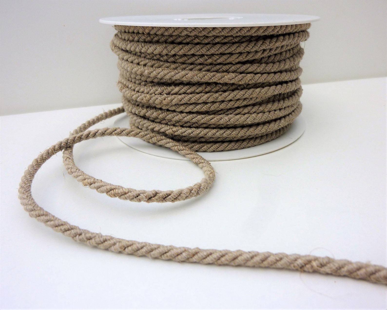Rustic Linen Cord, 4mm Natural Twine, Macrame Wedding Decor - Etsy UK