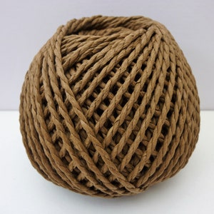 Paper String 40m Rolls Rustic Twine for Weaving, Knitting, Crochet ...
