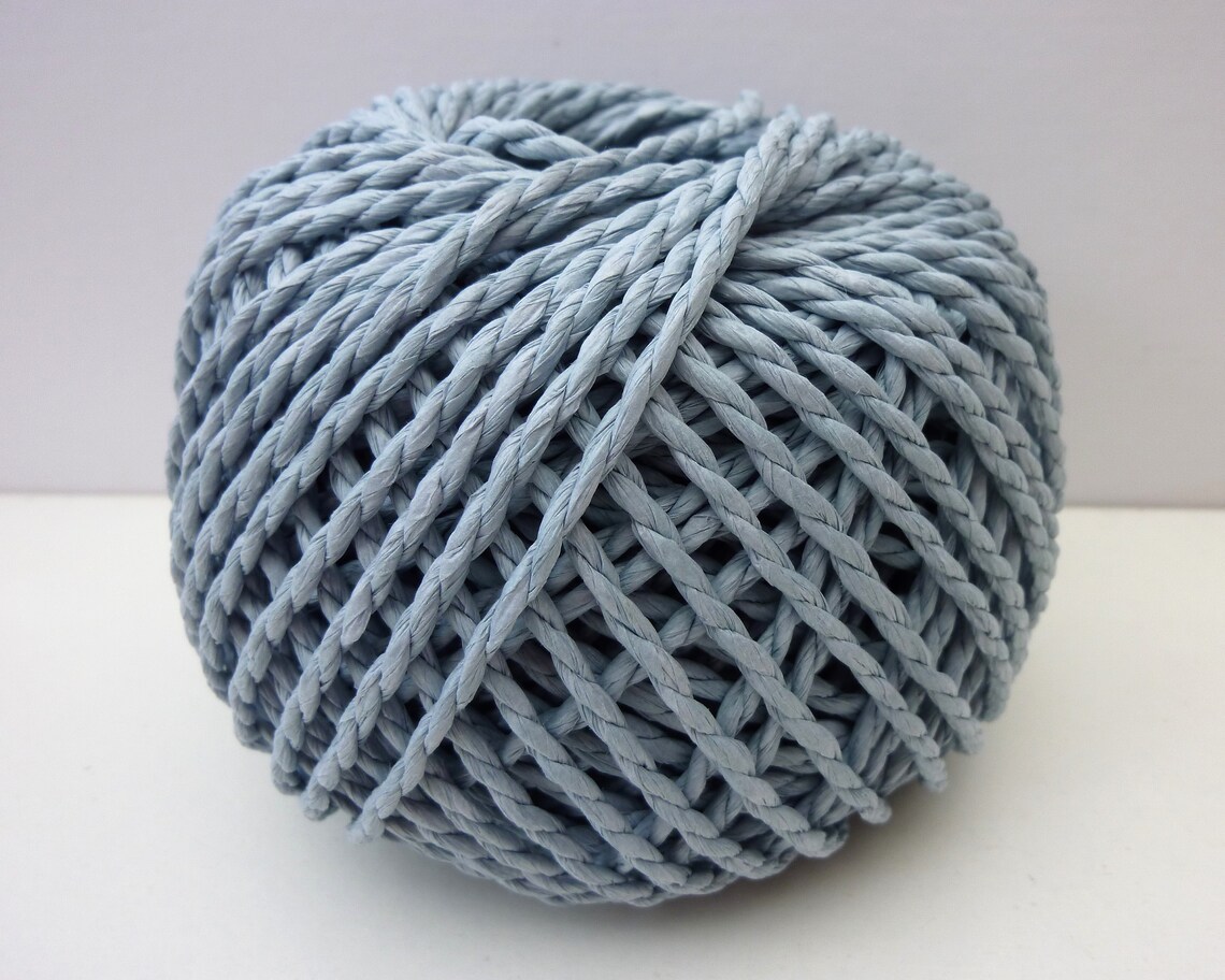 Paper string 40m rolls rustic twine for weaving knitting | Etsy