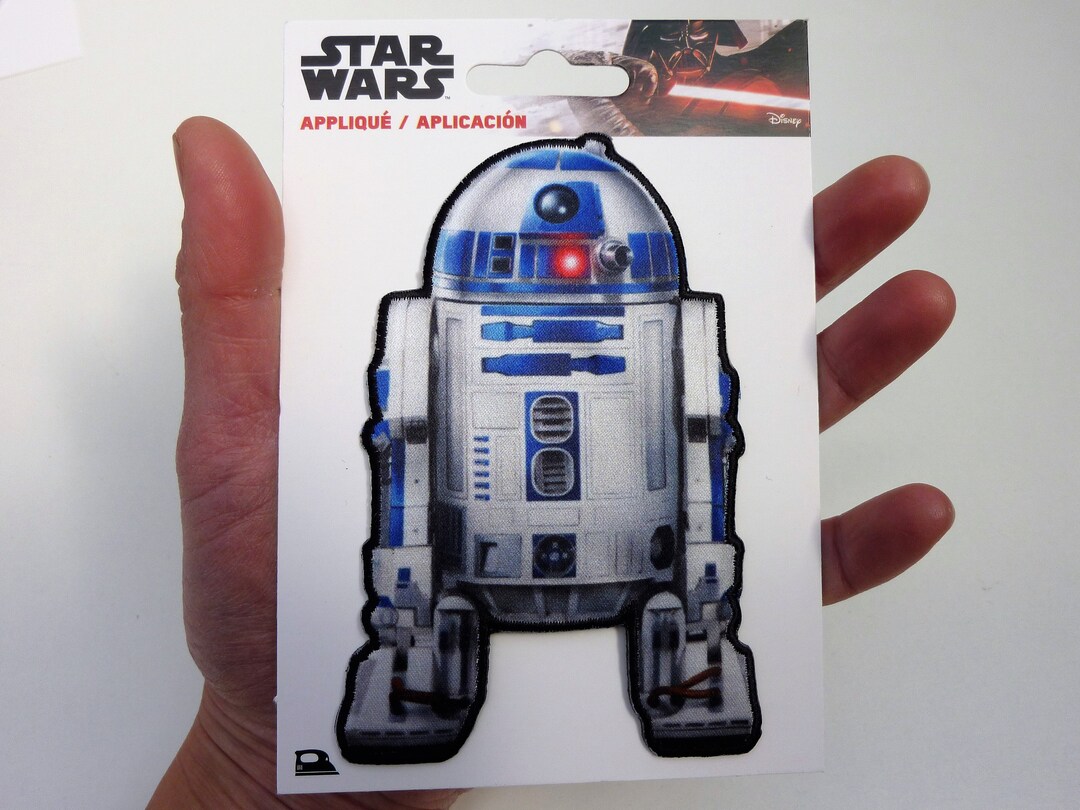 R2D2 Patch, Official Star Wars Iron on Patch Applique - Etsy
